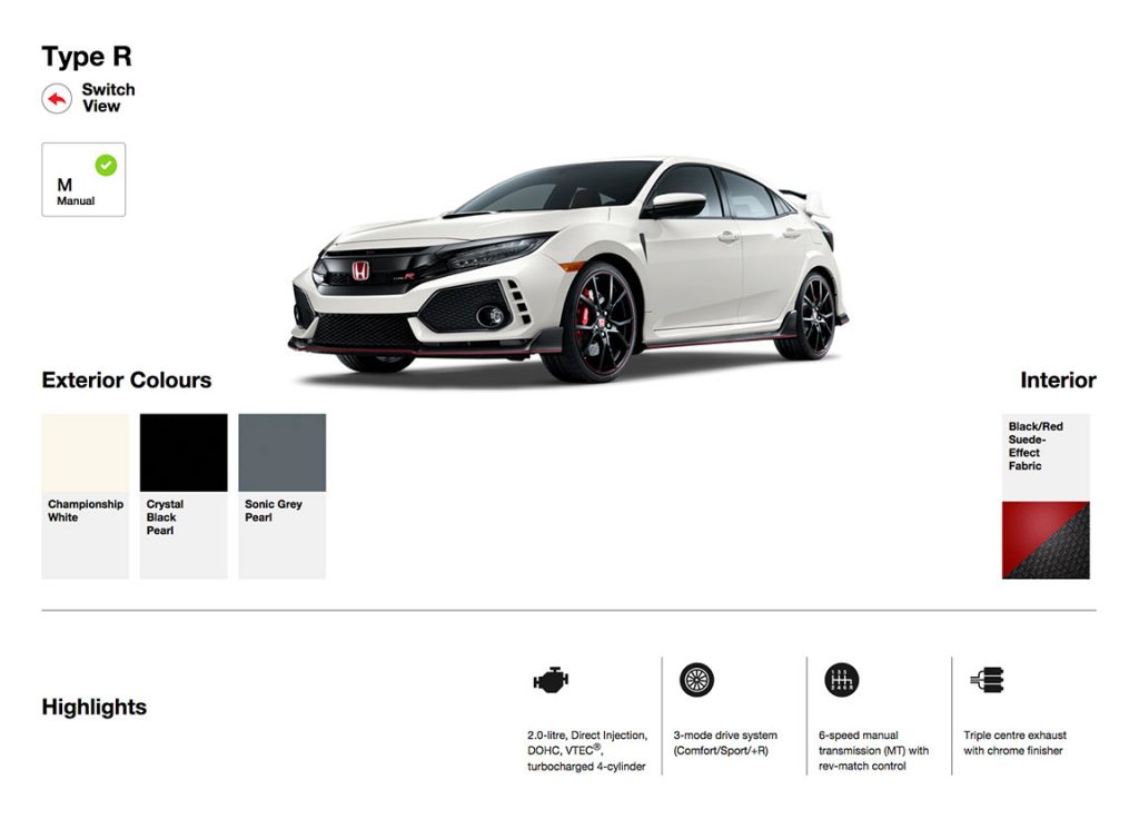 2020 Honda Civic Type-R | Gore Motors Honda