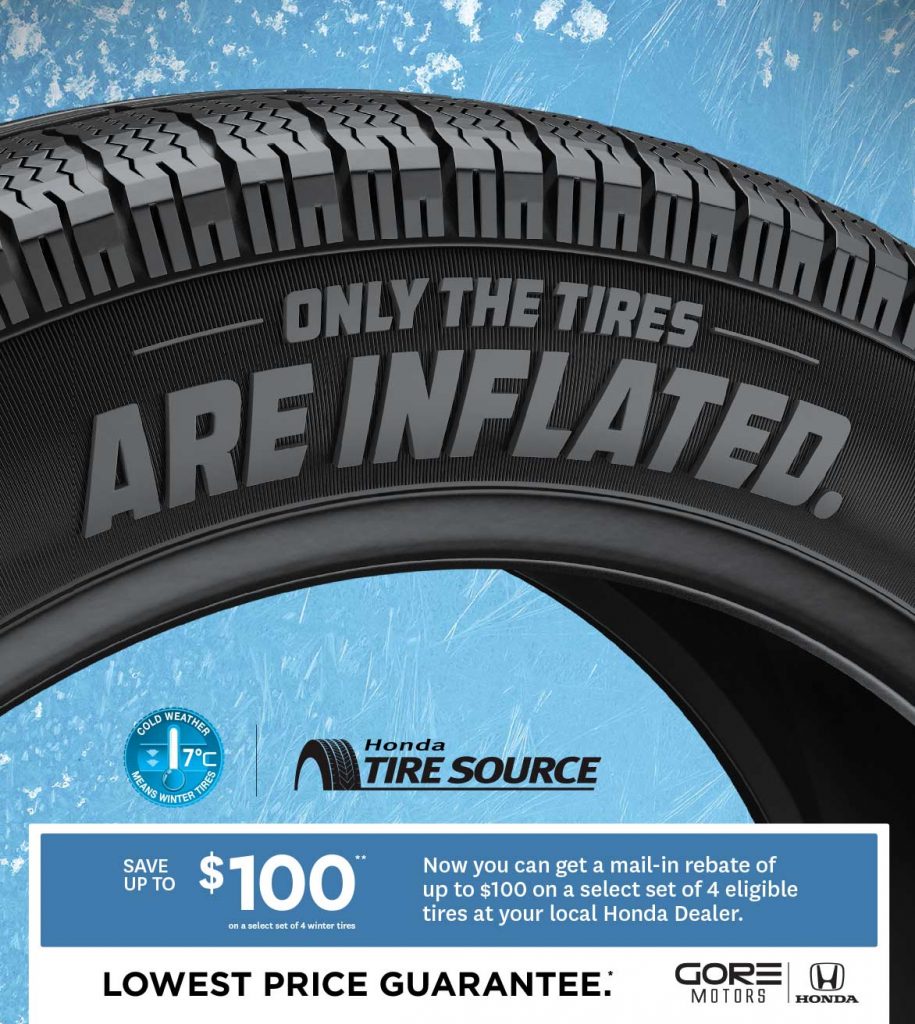 Tire Specials | Gore Motors Honda
