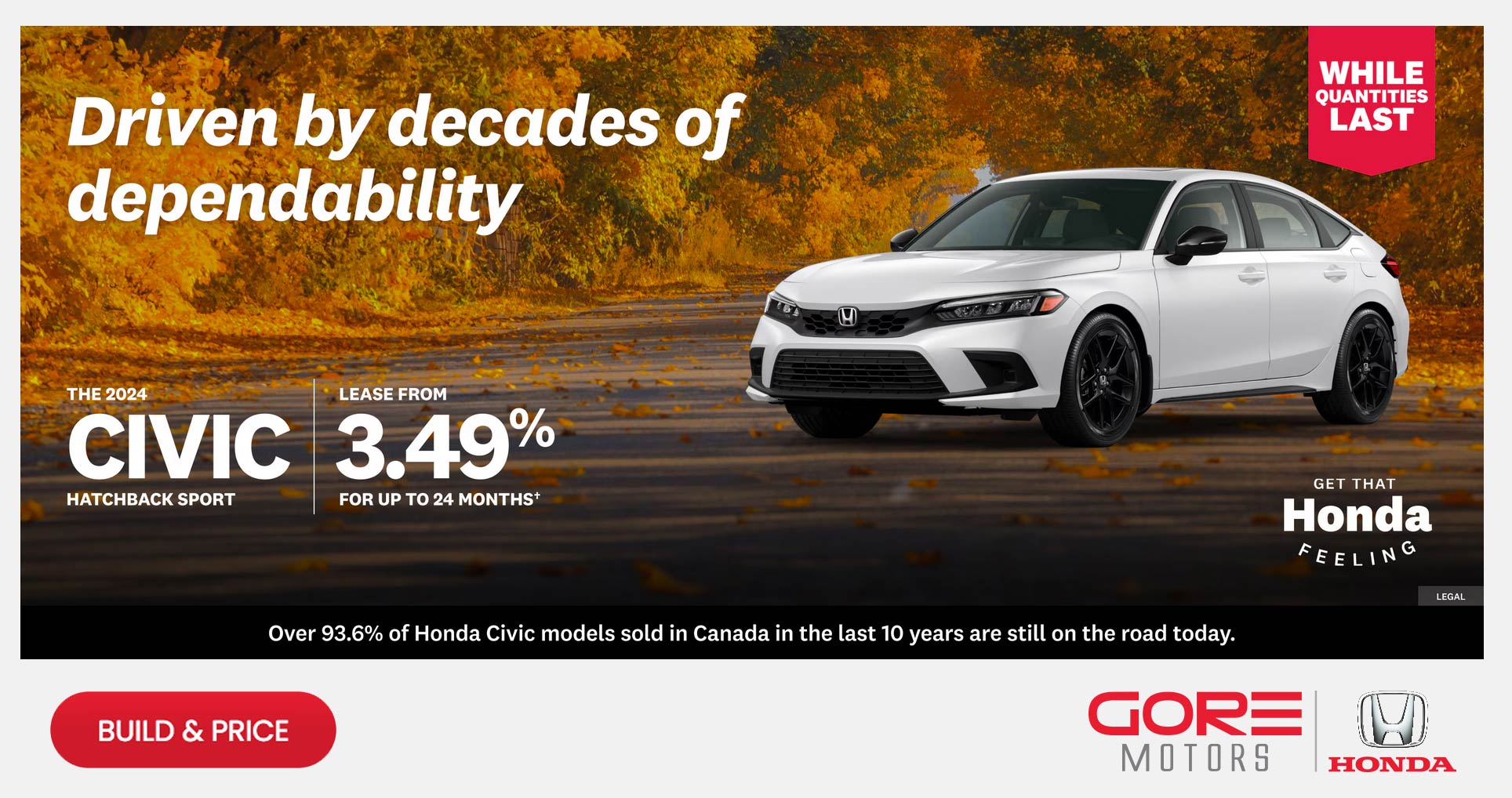 Honda Specials & Promotions | Gore Motors Honda