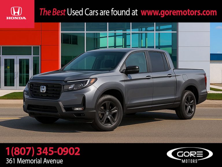 Used Cars Thunder Bay Ontario | Gore Motors Honda